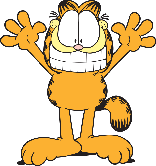 Garfield Png - Garfield The Cat Clipart - Large Size Png Image - PikPng