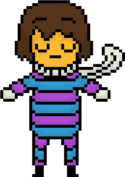 Undertale Frisk Png - Cartoon Clipart - Large Size Png Image - PikPng
