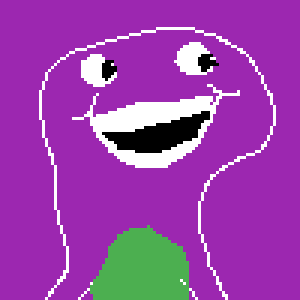 Barney The Dinosaur - Pokemon Undertale Sprite Clipart - Large Size Png ...