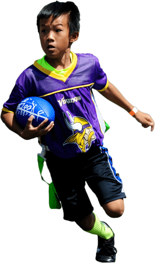 Youth Ffwct - Kid Football Png Clipart - Large Size Png Image - PikPng