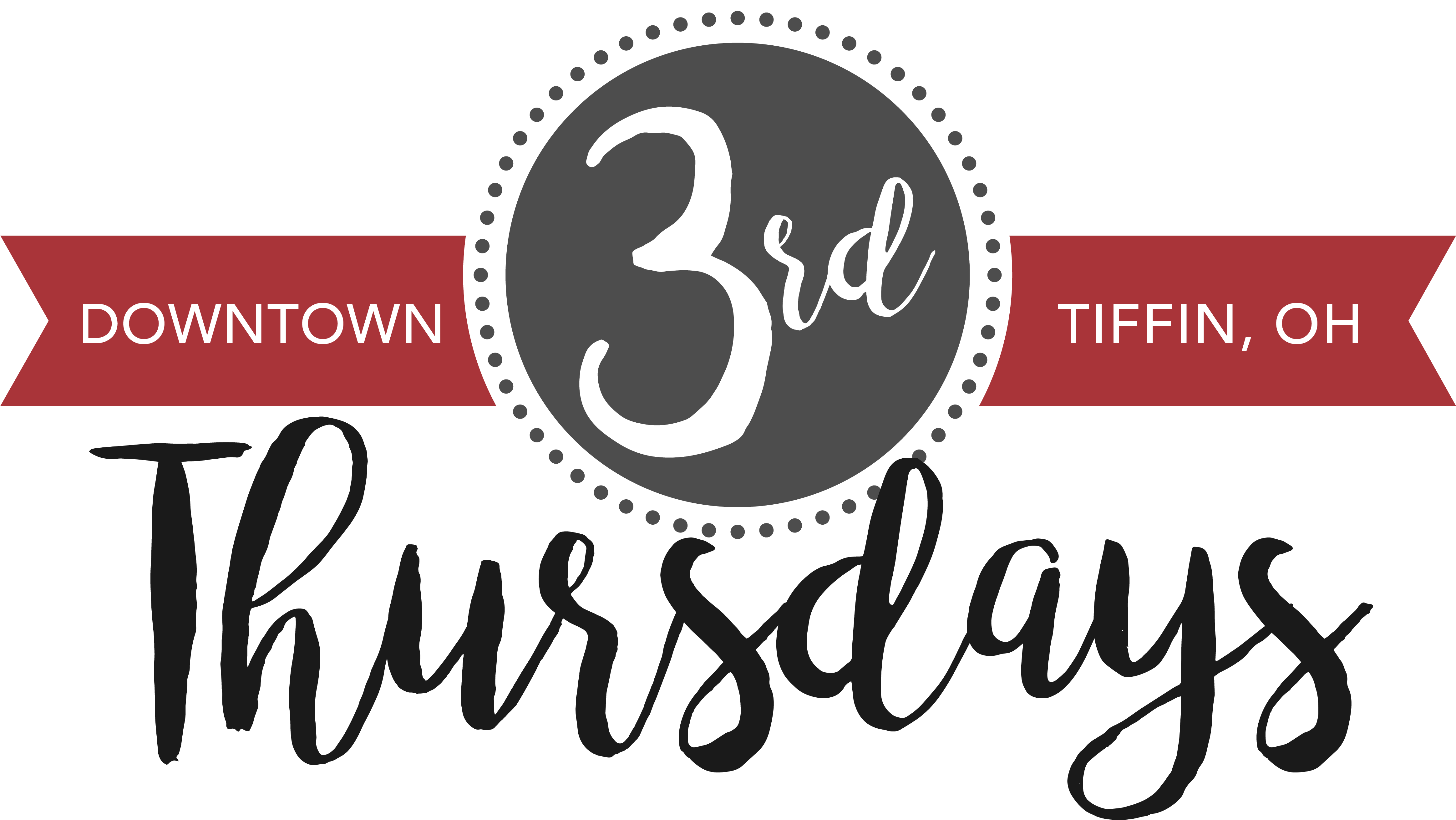 Downtown Tiffin Third Thursday - Calligraphy Clipart - Large Size Png ...
