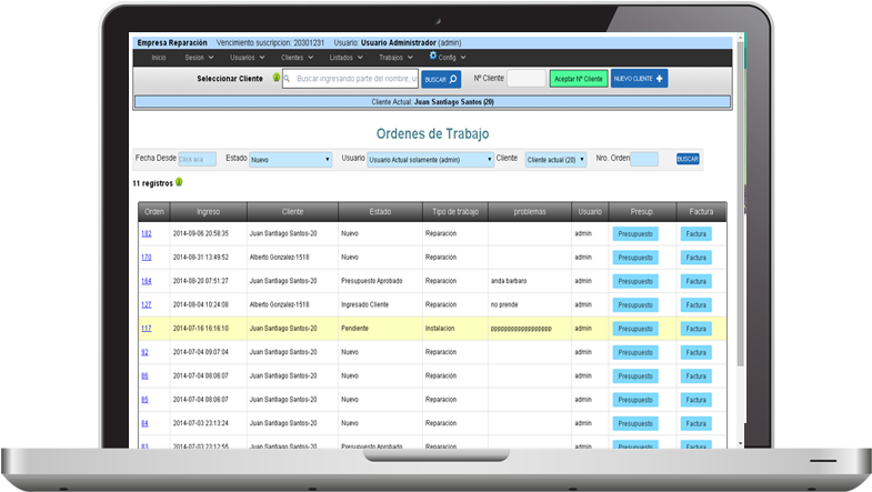 Laptop-lg - Repair Service Management Software Clipart - Large Size Png ...