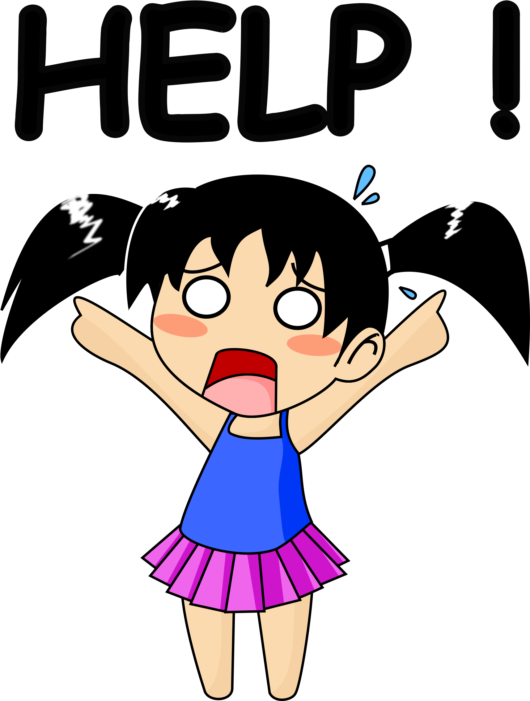 File - Help Me - Svg - Help Me Cartoon Clipart - Large Size Png Image ...