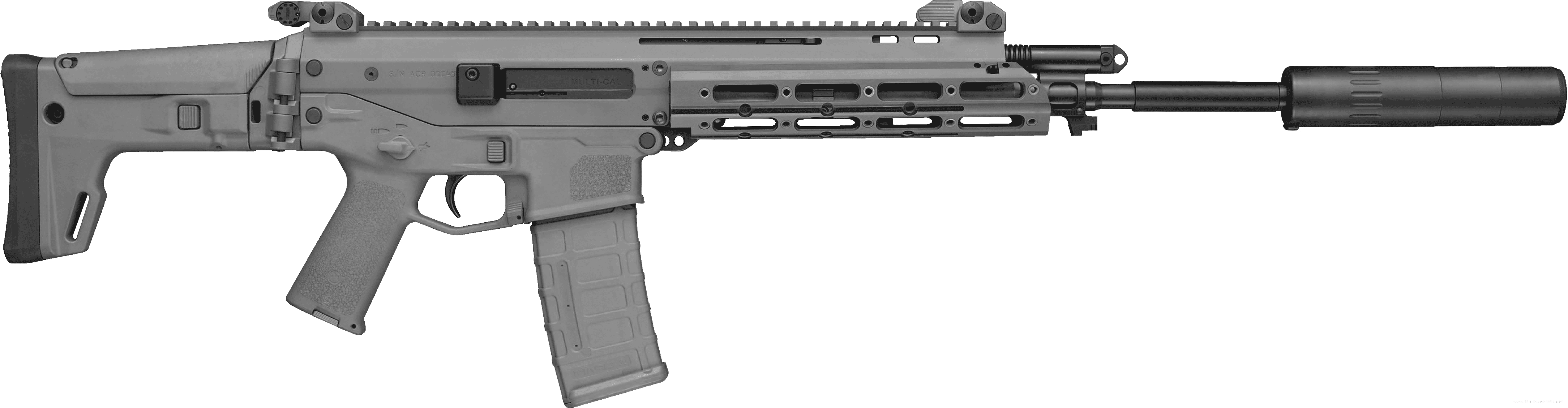 Assault Rifle Png Picture - Bushmaster Acr Enhanced Clipart - Large ...