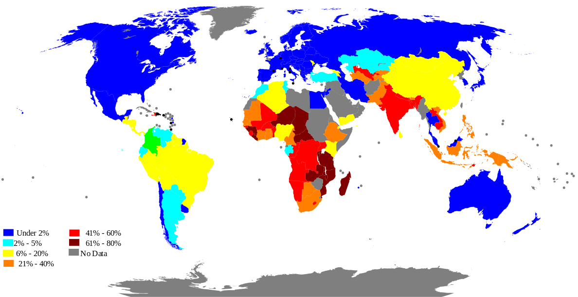 World Map Of Government Types Clipart - Large Size Png Image - PikPng