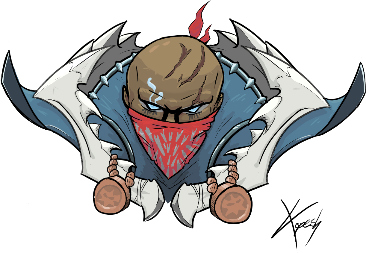 Pyke By Khopesh-art Hd Wallpaper Background Fan Art - Leagues Of ...