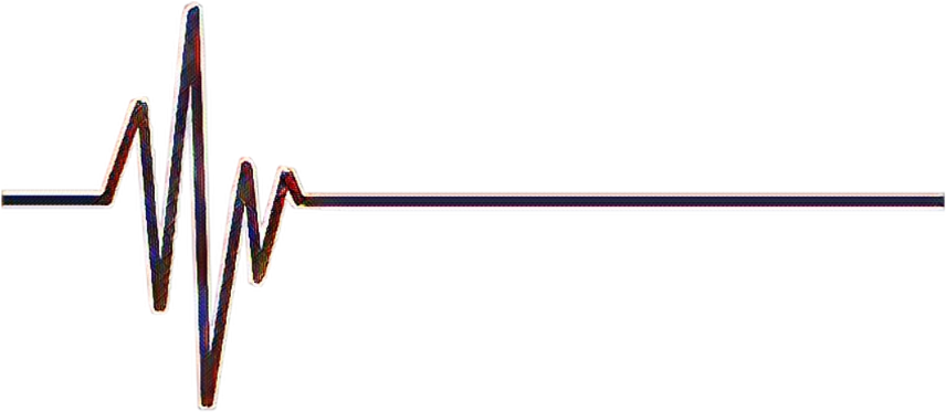 Download Heartbeat Line Stickers Decoration - Heartbeat Line Clipart ...