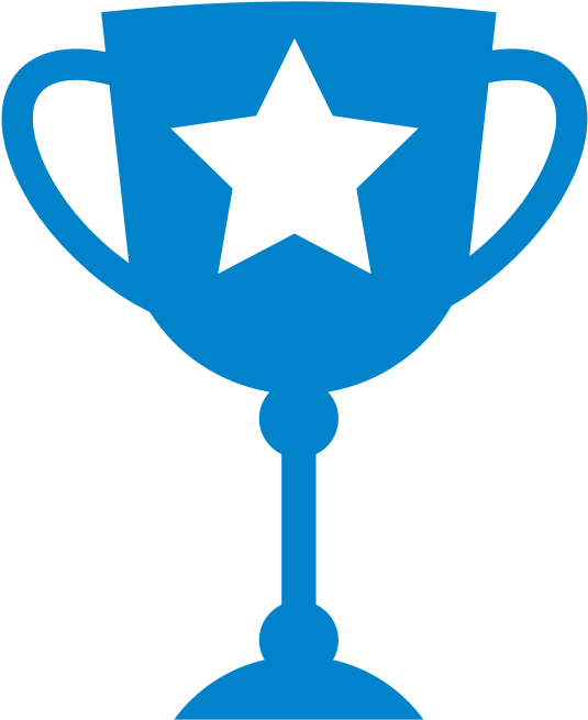 Clipart - Trophy - Blue Trophy Clip Art - Png Download - Large Size Png ...