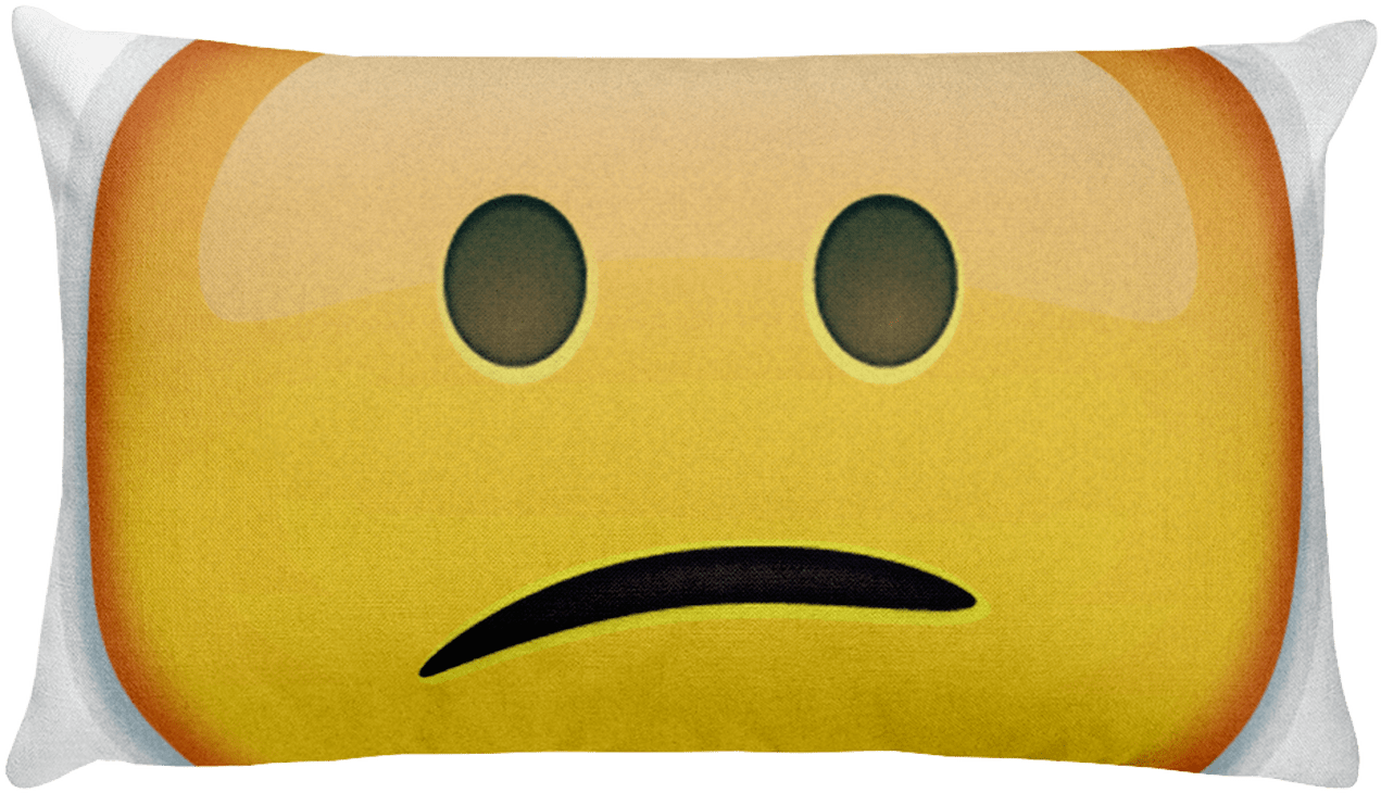 Emoji Bed Pillows People Just Emoji - Smiley Clipart - Large Size Png ...