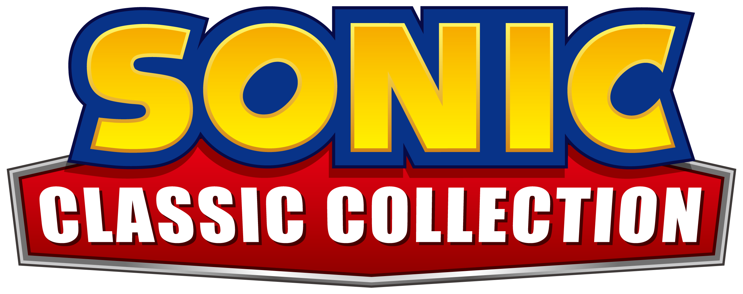 Sonic Classic Collection - Sonic Classic Collection Logo Clipart ...
