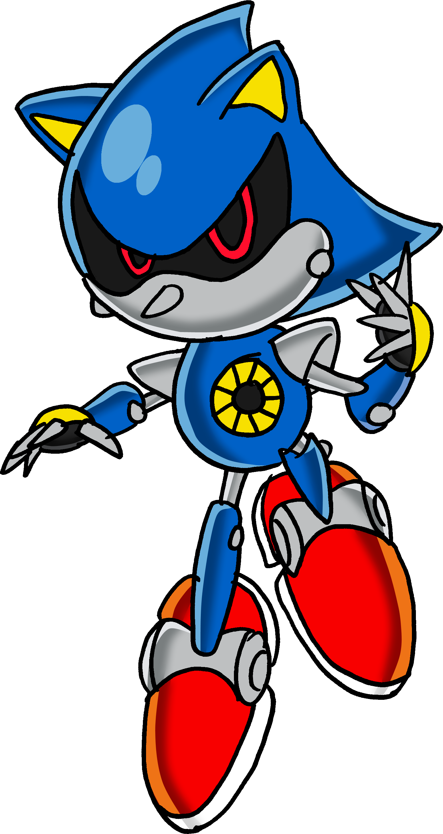 Sonic Hat Png - Sonic Metal Sonic Png Clipart - Large Size Png Image ...