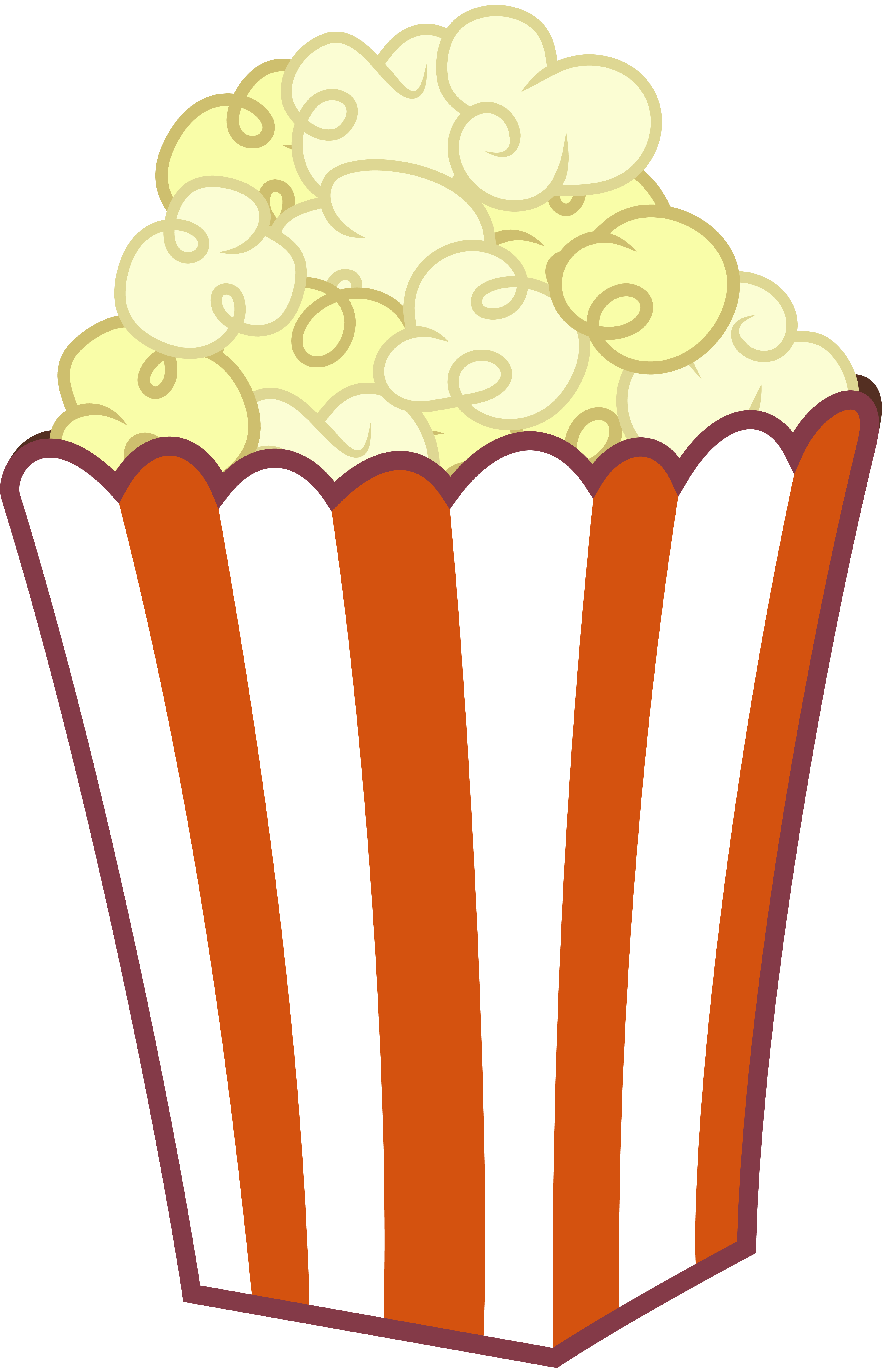Drawn Popcorn Transparent Tumblr - Transparent Background Popcorn ...