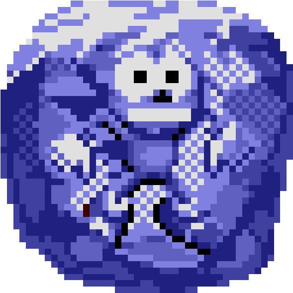 Sonic Cd Classic Messages Sticker-5 - Cartoon Clipart - Large Size Png ...