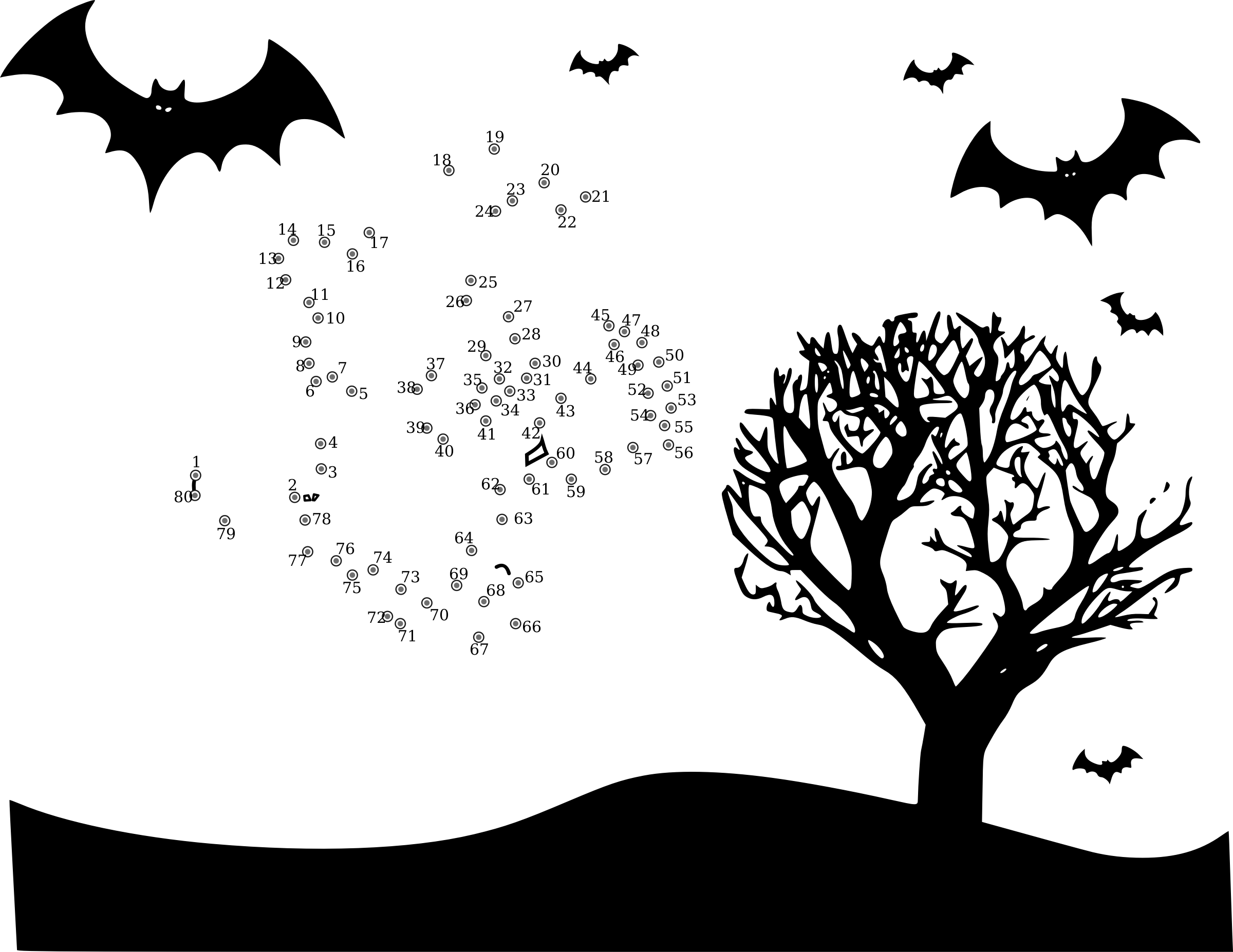 Connect The Dots - Halloween Png Clipart - Large Size Png Image - PikPng
