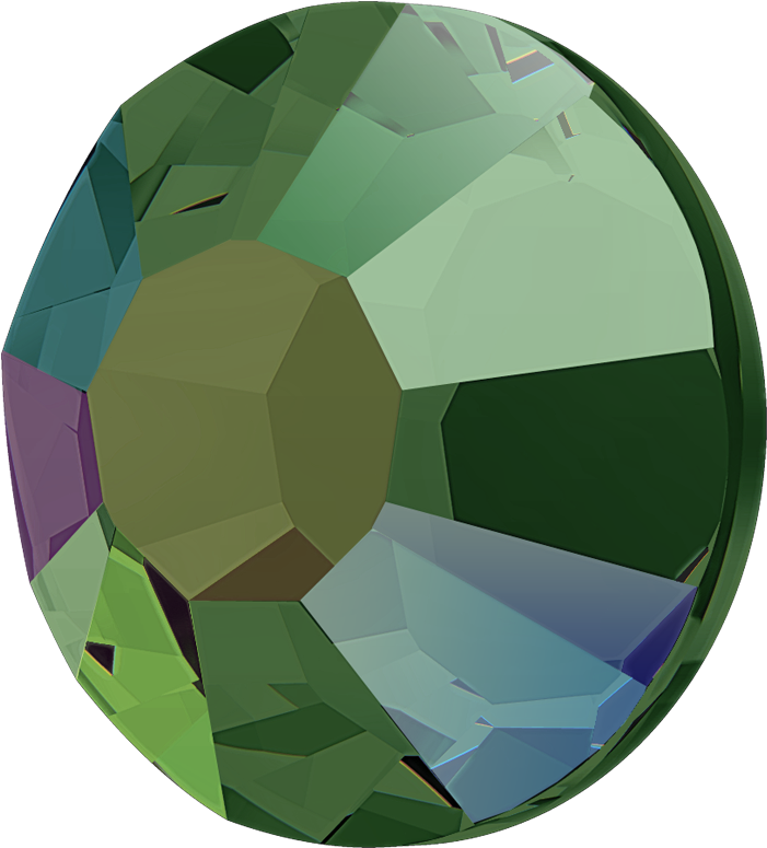 Sl Rhinestones From Austria - Green Rhinestone Png Clipart - Large Size ...