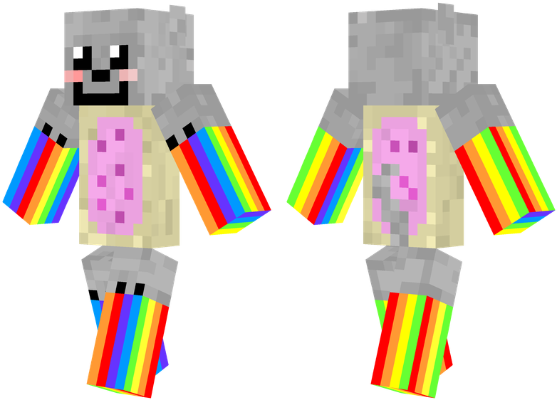 Nyan Cat Clipart - Large Size Png Image - PikPng