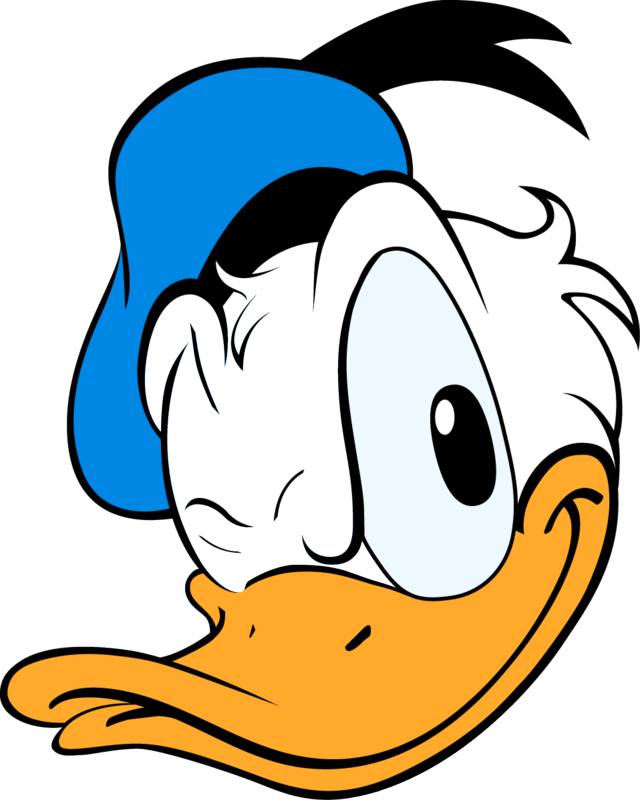 Donald Duck Hd Png - Donald Duck Head Png Clipart - Large Size Png ...