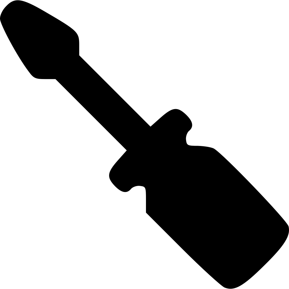 Png File - Screwdriver Shape Clipart - Large Size Png Image - PikPng