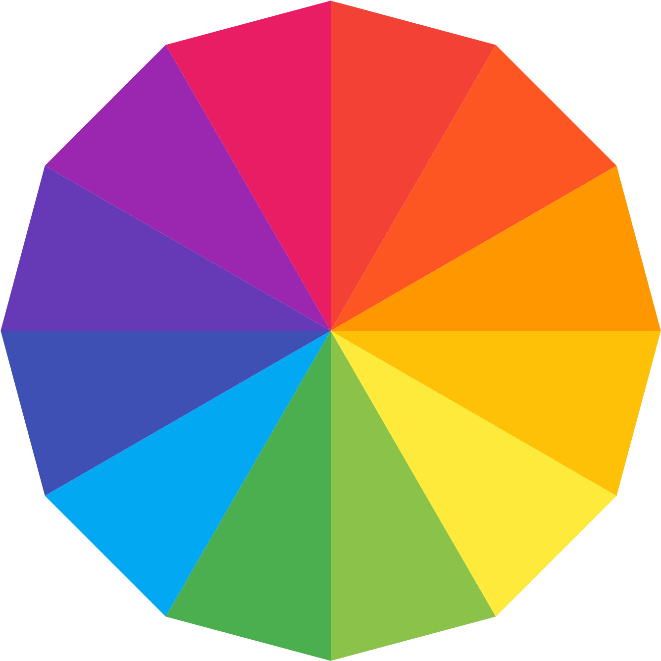 Download 1600 X 1600 6 - Color Wheel Icon Svg Clipart Png Download - PikPng