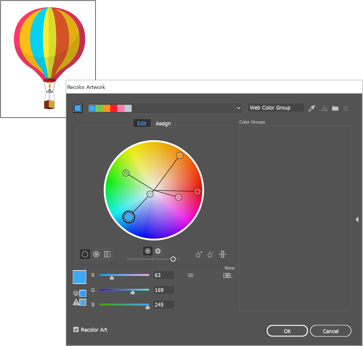 Edit Colors By Moving Color Markers On The Smooth Color - Color ...