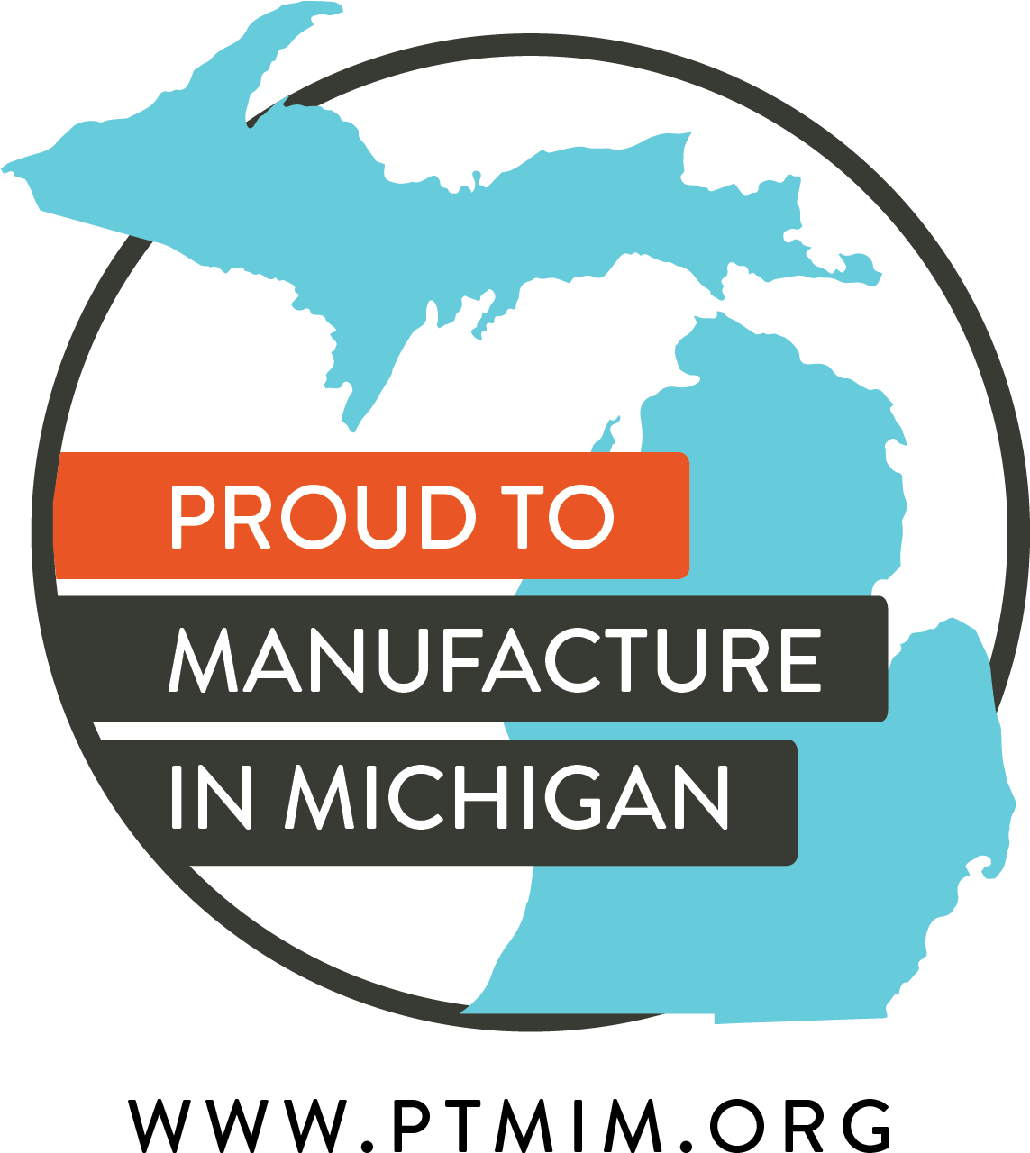 Proud To Manufacture In Michigan - Cwd Zones In Michigan Clipart ...