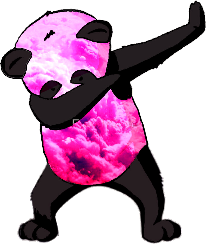 Dope Emoji Dab - Panda Dab Png Clipart - Large Size Png Image - PikPng