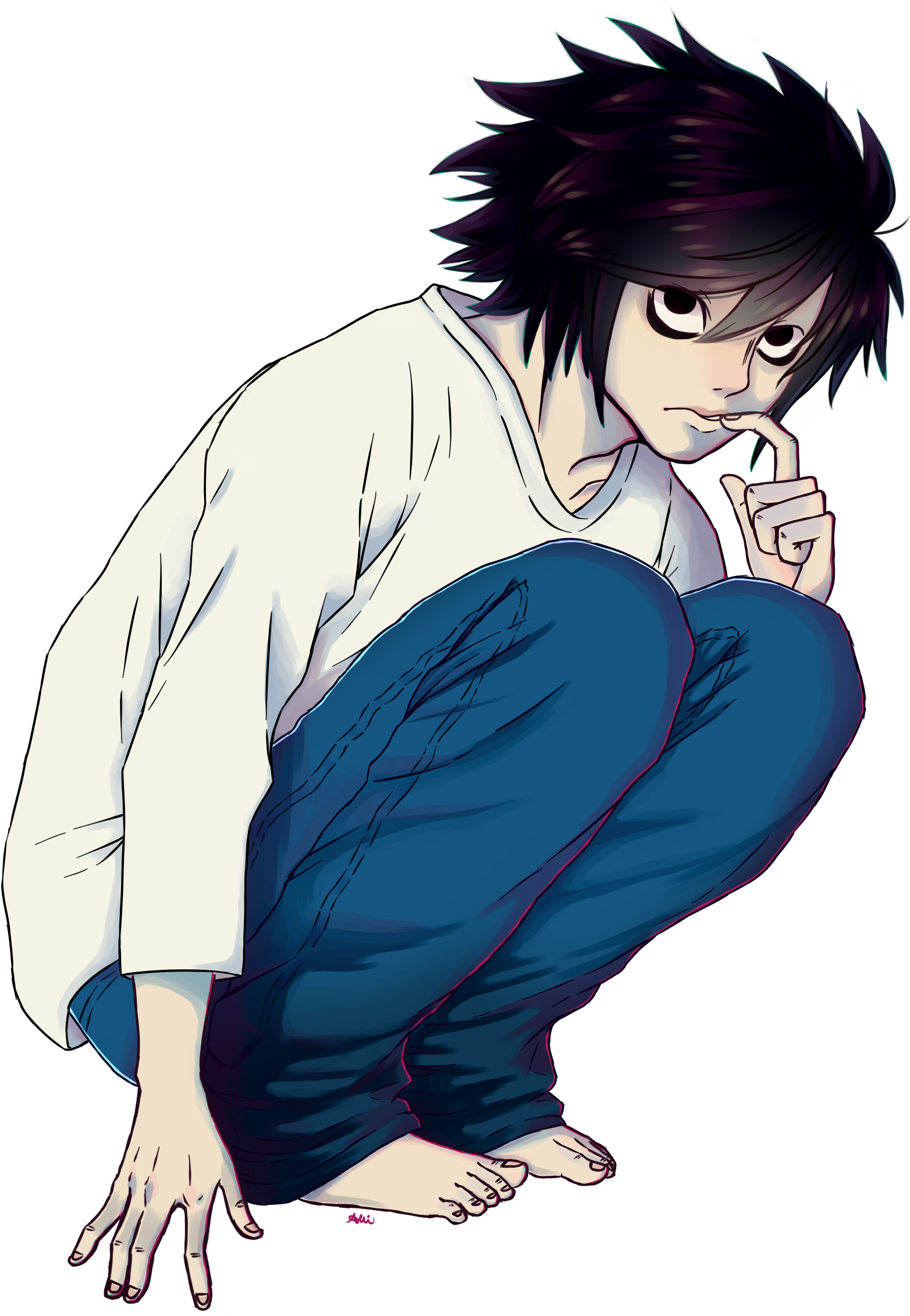 Deathnote - Cartoon Clipart - Large Size Png Image - PikPng