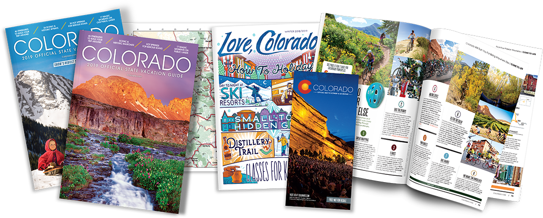 Order The Official Colorado State Vacation Guide - Flyer Clipart ...