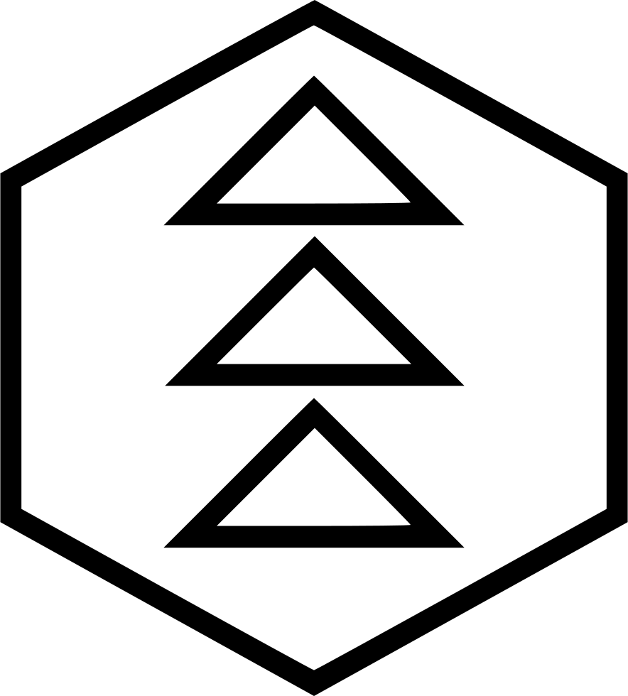 Png File - Hexagon Geometric Shape Clipart - Large Size Png Image - PikPng