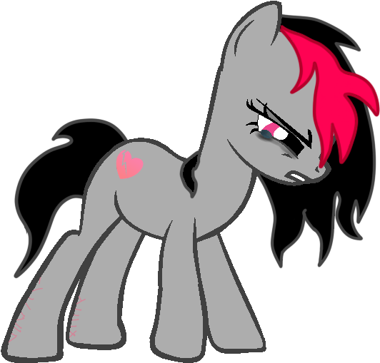 Drawn Scar Emo - Cartoon Clipart - Large Size Png Image - PikPng