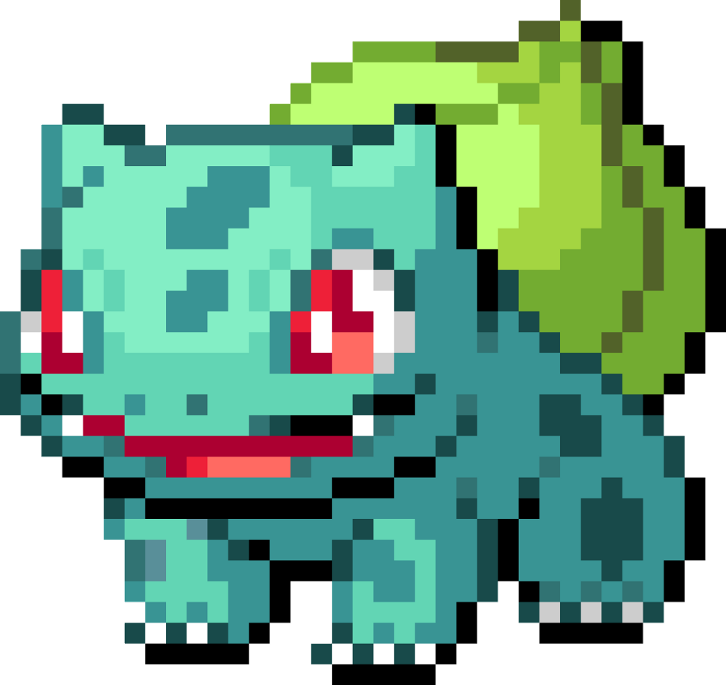 Bulbasaur Sticker Clipart - Large Size Png Image - PikPng
