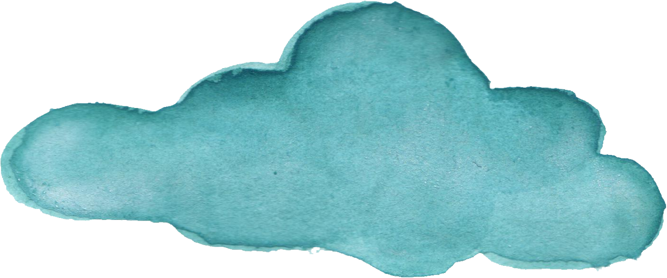 Free Download - Teal Watercolor Transparent Clipart - Large Size Png ...