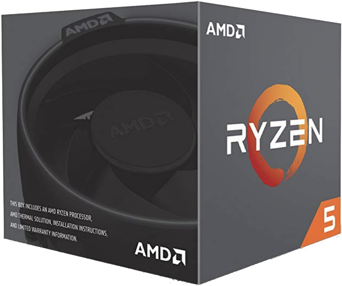 Best Cpu - Amd Ryzen Stock Cooler Clipart - Large Size Png Image - PikPng
