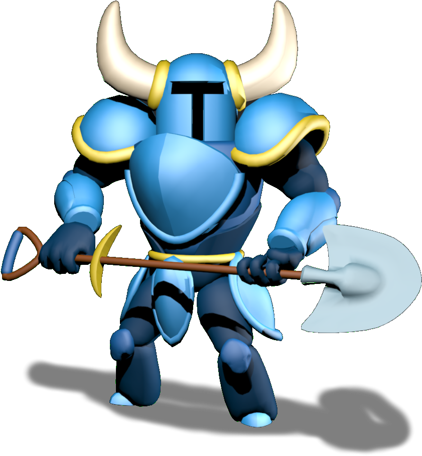 Shovel Knight Png - Shovel Knight 3d Model Clipart - Large Size Png ...