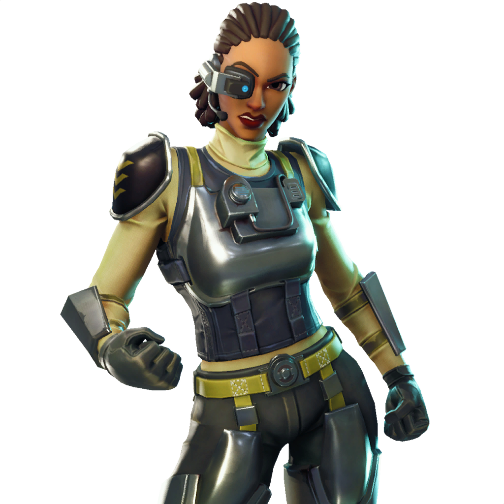 Athena Soldiers Commando -robo - Steel Sight Fortnite Skin Clipart ...