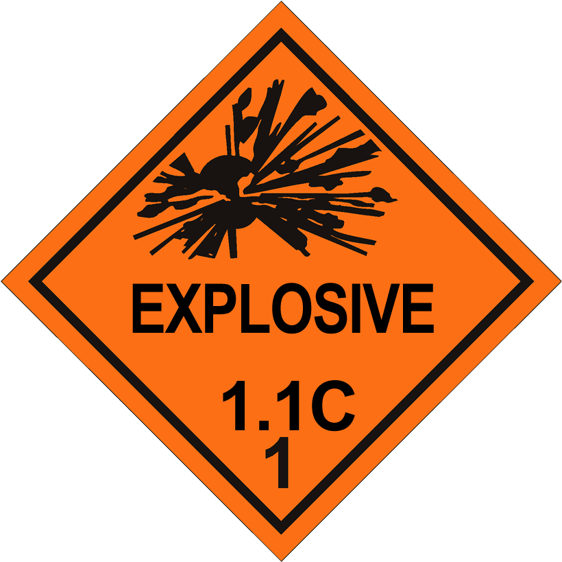 Download File - Explosive-1 - 1c - 1.1 Explosives Clipart Png Download ...