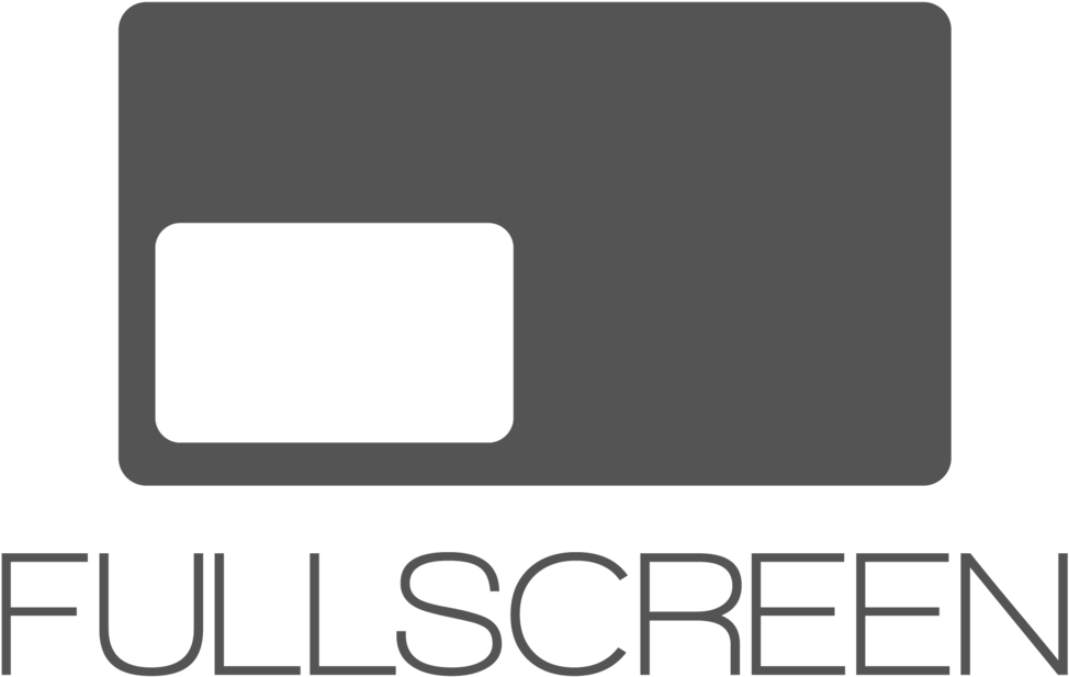 Fullscreen Black Square Logo 01 - Full Screen Clipart - Large Size Png ...