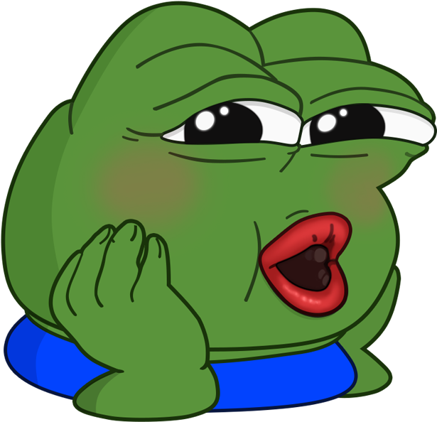 Pepe Pepelicious Messages Sticker-6 - Pepe Chan Clipart - Large Size Png Image - PikPng