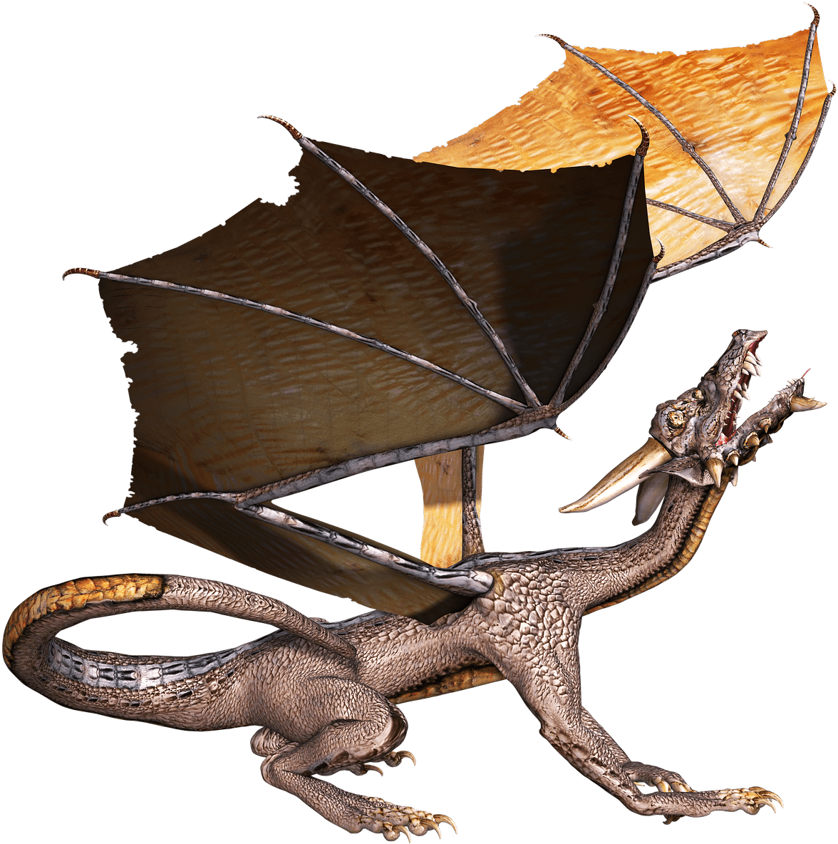 Dragon Head Up - Dragon Clipart - Large Size Png Image - PikPng