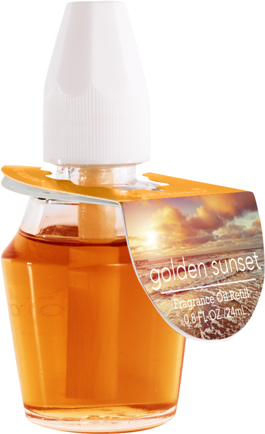 Golden Sunset Fragrance Oil - Cosmetics Clipart - Large Size Png Image ...