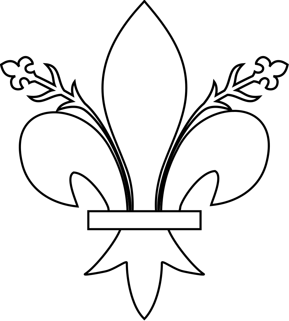 Meuble Héraldique Fleur De Lys Florencée - Lys Heraldique Clipart ...