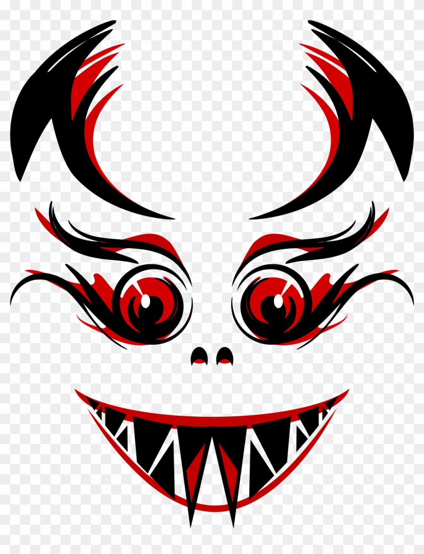 Big Image - Vampire Face Clip Art - Png Download (#9154) - PikPng