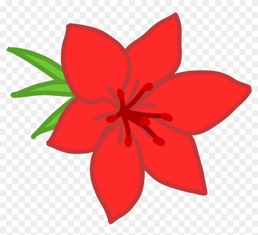 Red Flower Vector Png , Png Download - Red Flowers Cartoon Clipart ...