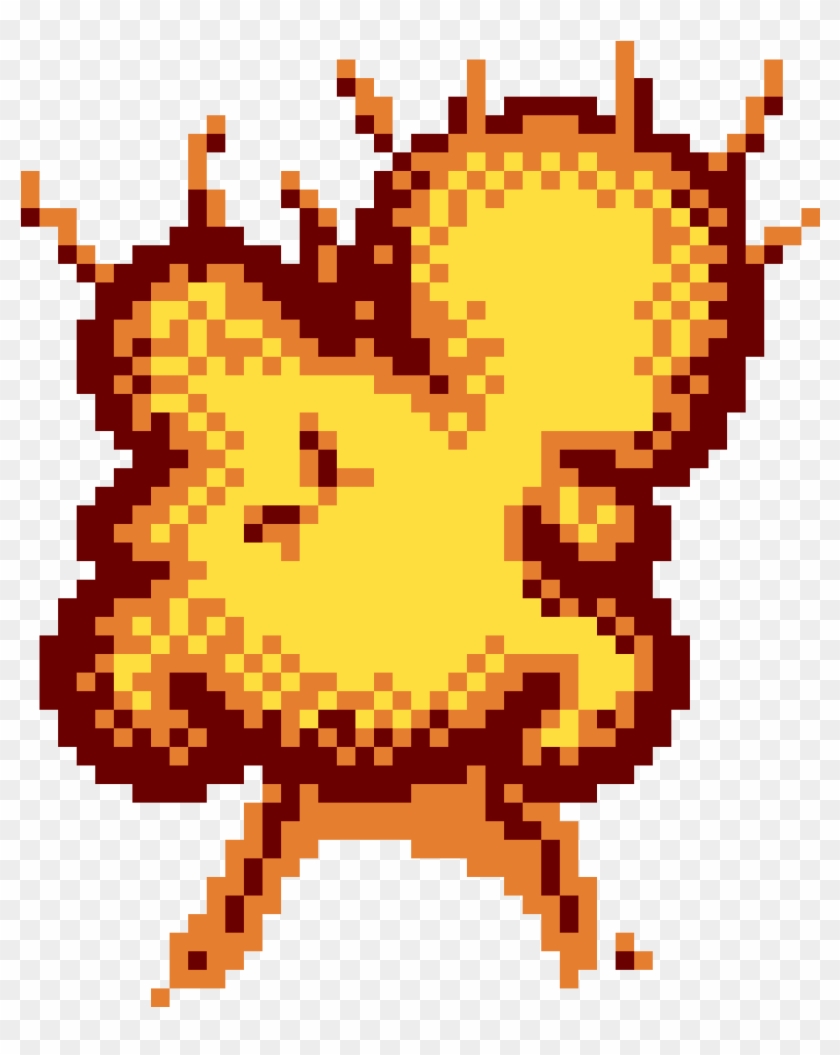 Download Explosion Pixels Clipart Png , Png Download - Explosion Pixel ...