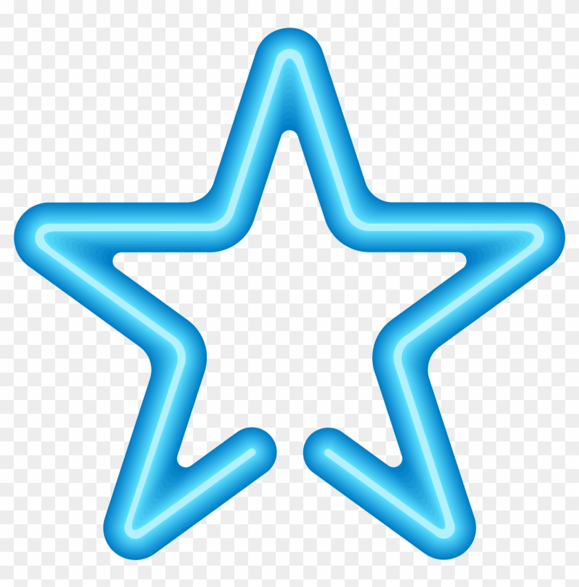 Download Neon Star Png Clip Art Image Transparent Png Png Download - PikPng