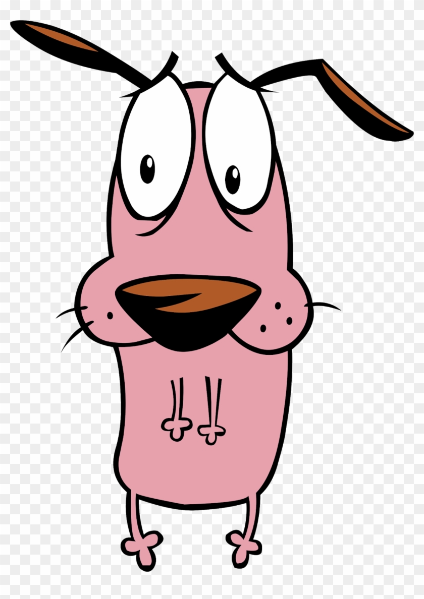 Download Courage The Cowardly Dog - Coragem O Cão Covarde Clipart Png ...