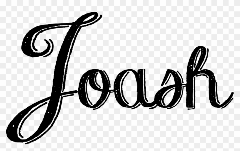 Download Joash Chest Word - Calligraphy Clipart Png Download - PikPng