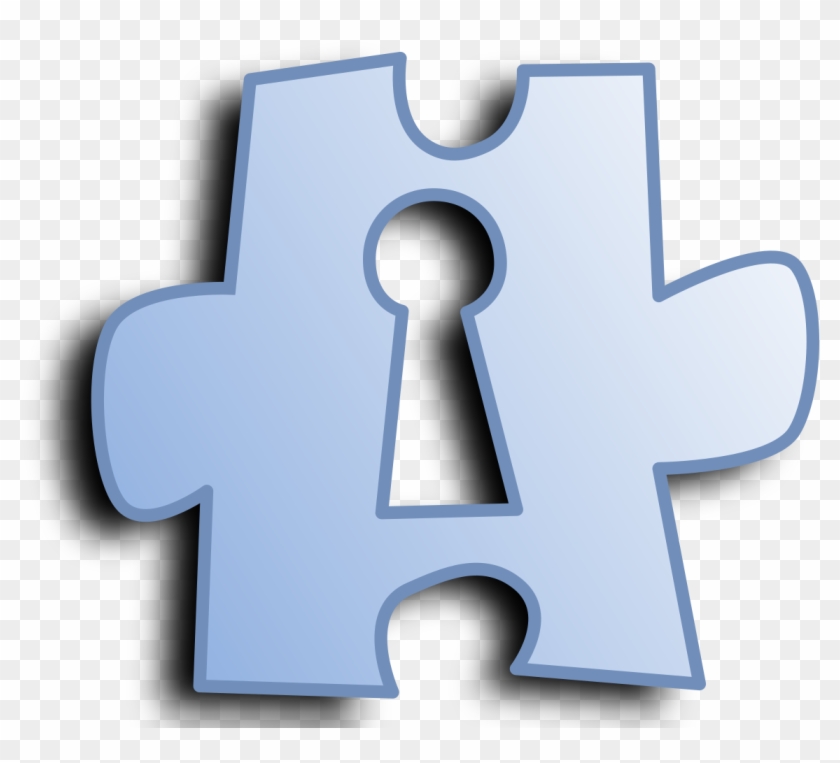 File - Portal-puzzle - Svg - Sign Clipart (#1000893) - PikPng