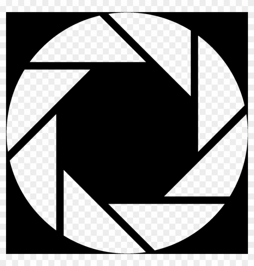 Download 894 X 894 25 - Aperture Science Logo White Clipart Png ...