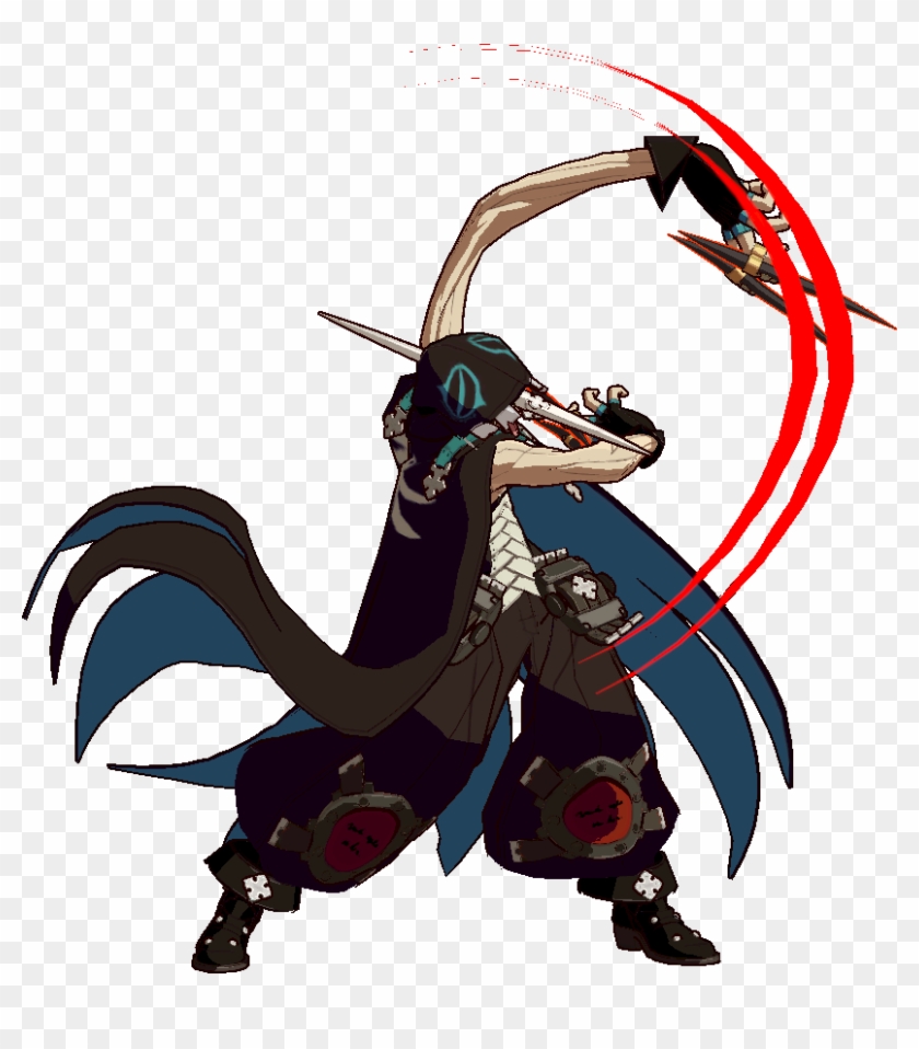 Ggxrd-r Raven 6p - Raven Guilty Gear Poses Clipart (#1008089) - PikPng